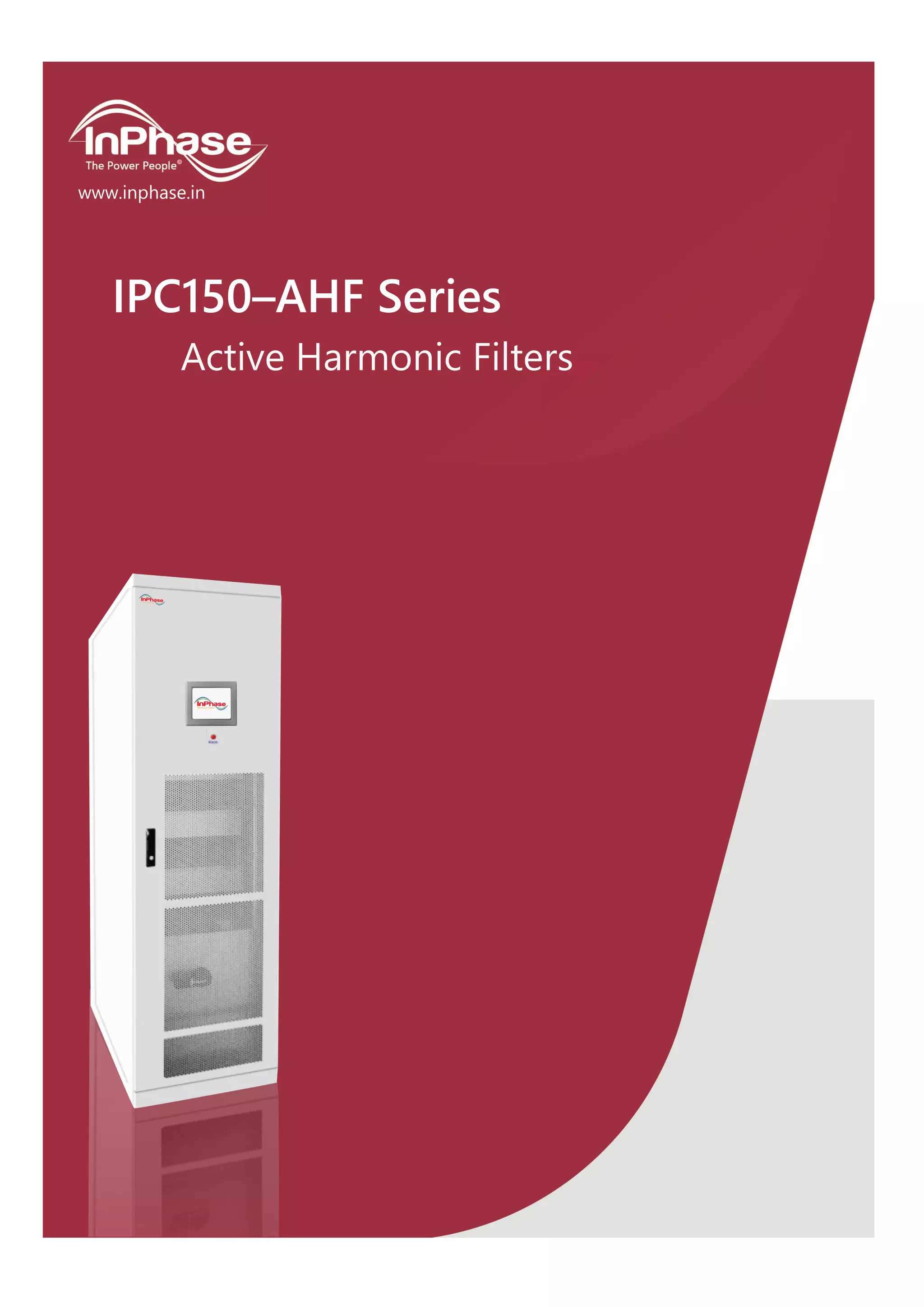 InPhase Power - IPC 150 Active Harmonic Filter | PDF | Home Appliances ...