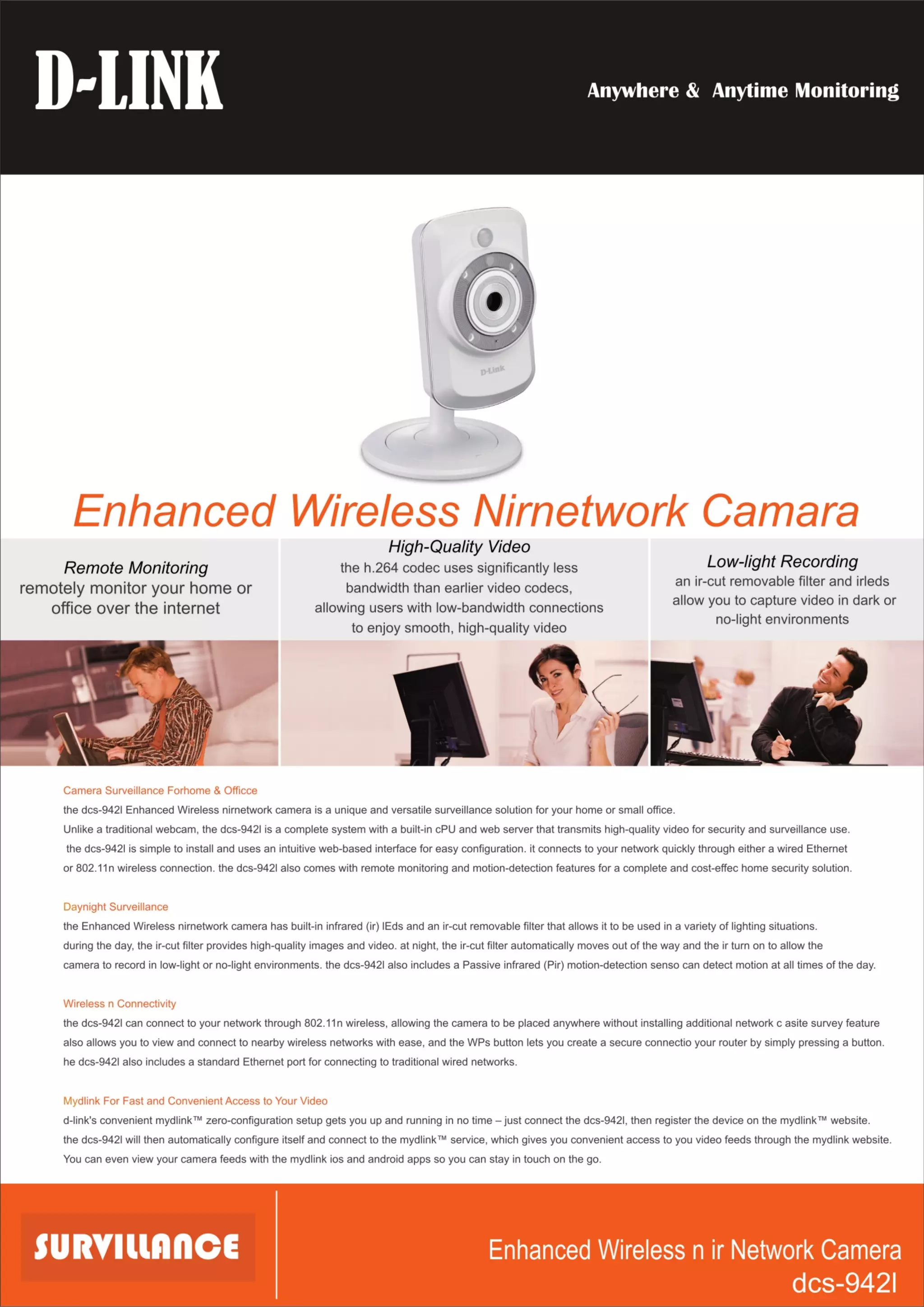Brosur D-LINK IP Camera | PDF