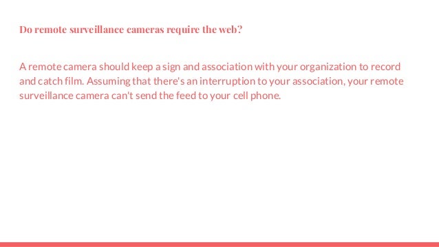 Ip camera and how do they work | PPT