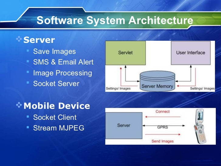 Ip camera security system presentation