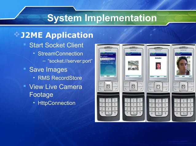 Ip camera security system presentation 1 | PPT | Operating Systems ...