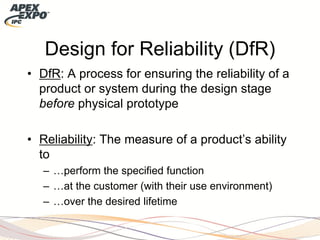 Physics of Failure Electronics Reliability Assurance Software | PDF