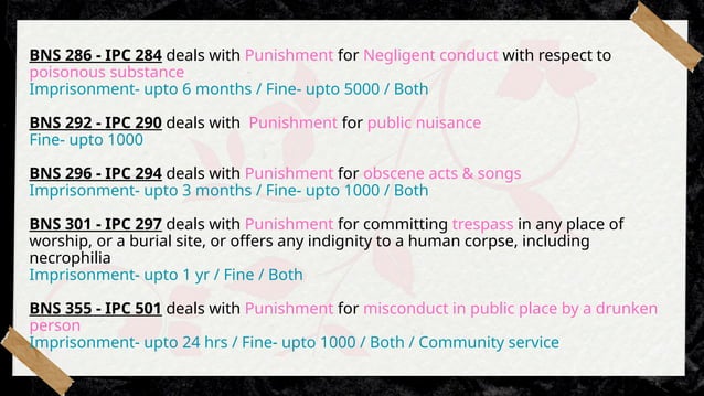 Indian Penal Code & BNS updates 2024.pptx