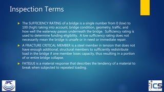 IPC bridge inspection presentation | PPTX