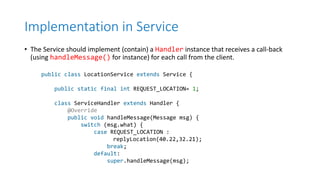 Inter Process Communication (IPC) in Android | PPT