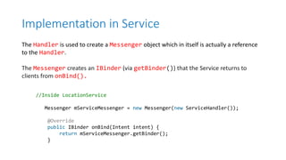 Inter Process Communication (IPC) in Android | PPT