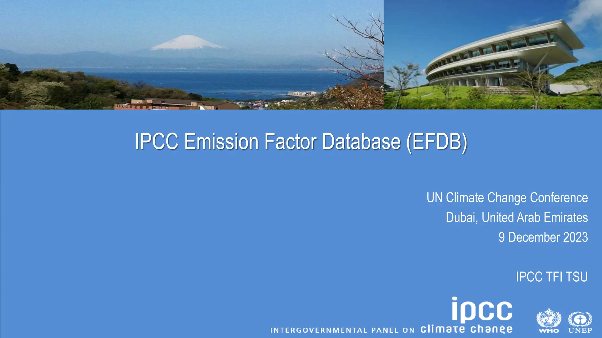 IPCC Emission Factor Database (EFDB) | PPTX