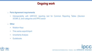 Overview of the IPCC Inventory Software for National Greenhouse Gas ...