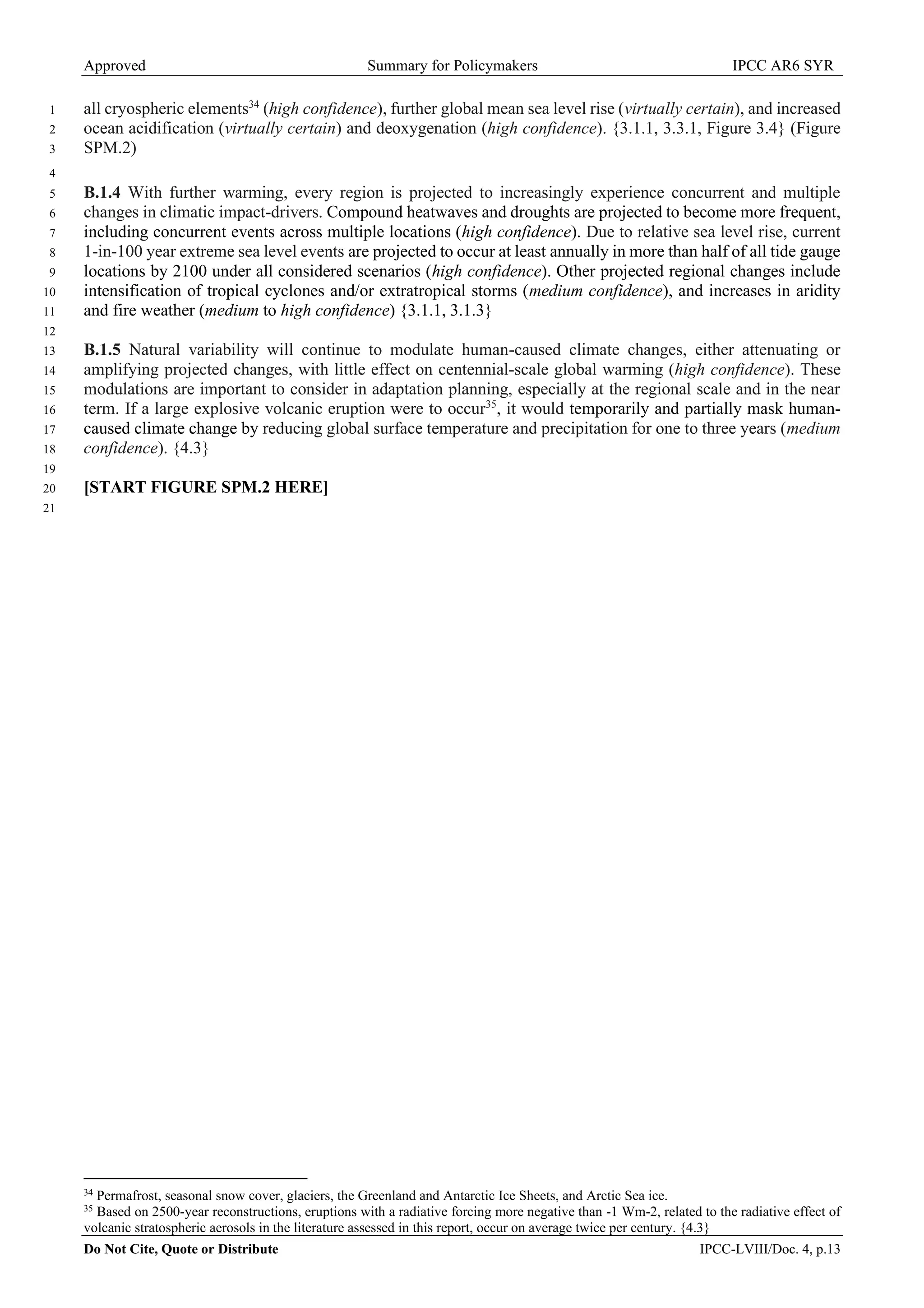 IPCC AR6 Synthesis Report: Summary for Policy Makers | PDF