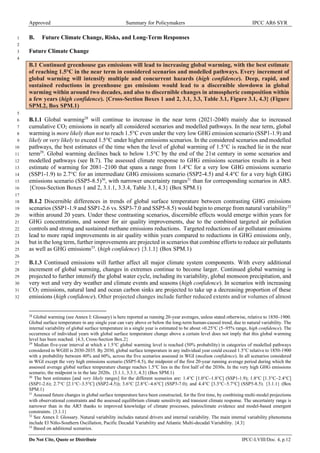 IPCC AR6 Synthesis Report: Summary for Policy Makers | PDF