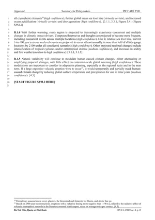 IPCC AR6 Synthesis Report: Summary for Policy Makers | PDF