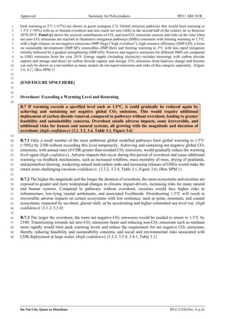 IPCC AR6 Synthesis Report: Summary for Policy Makers | PDF