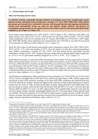 IPCC AR6 Synthesis Report: Summary for Policy Makers | PDF