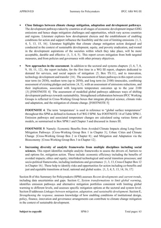 IPCC 6th Assessment Report: Mitigation | PDF