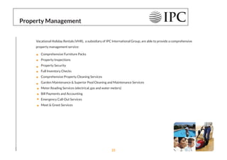 IPC Company profile | PDF | Real Estate Industry | Industries