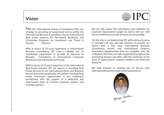 IPC Company profile | PDF | Real Estate Industry | Industries