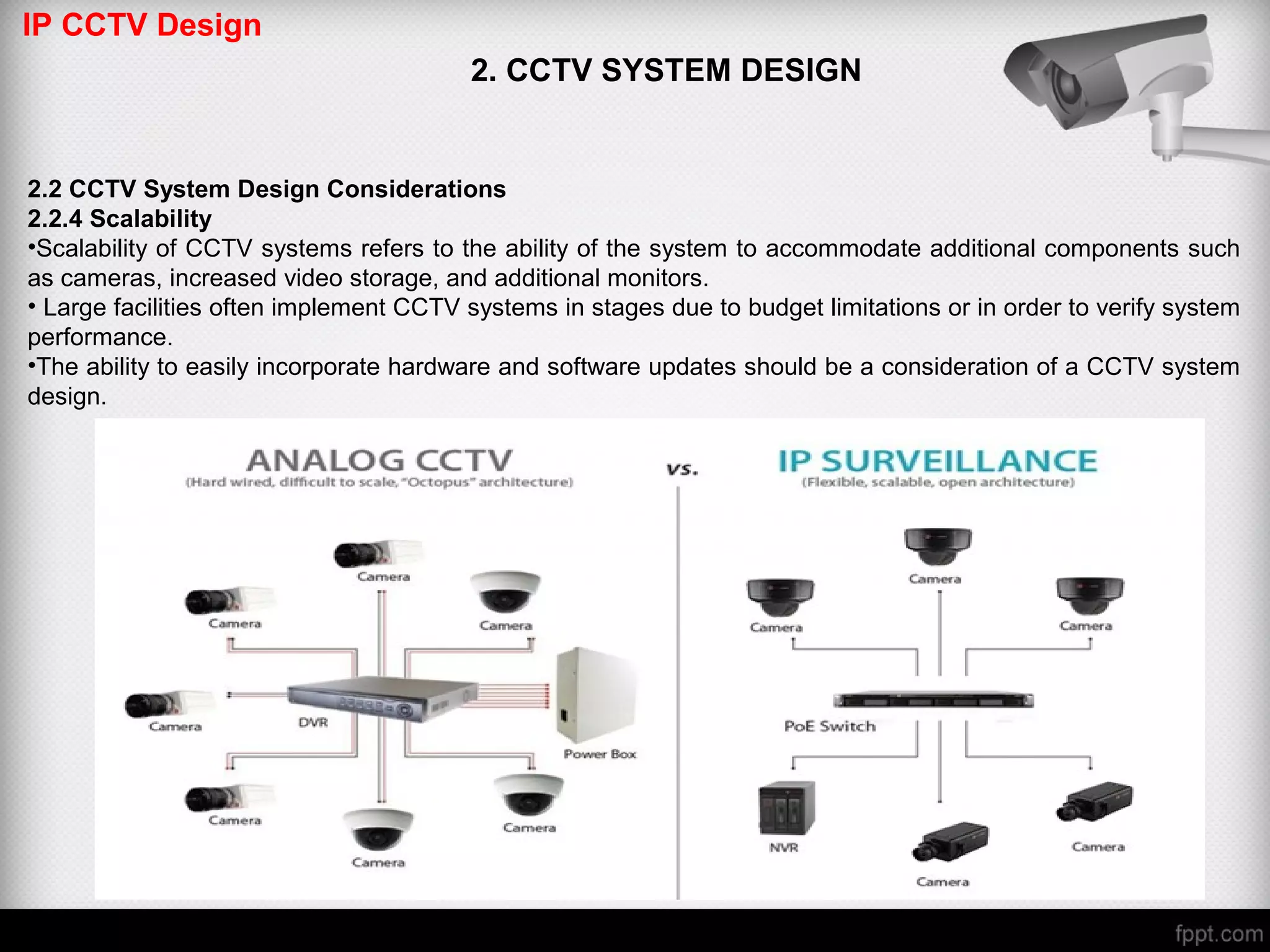 Ip cctv design full course by eng nader elmansi | PPT
