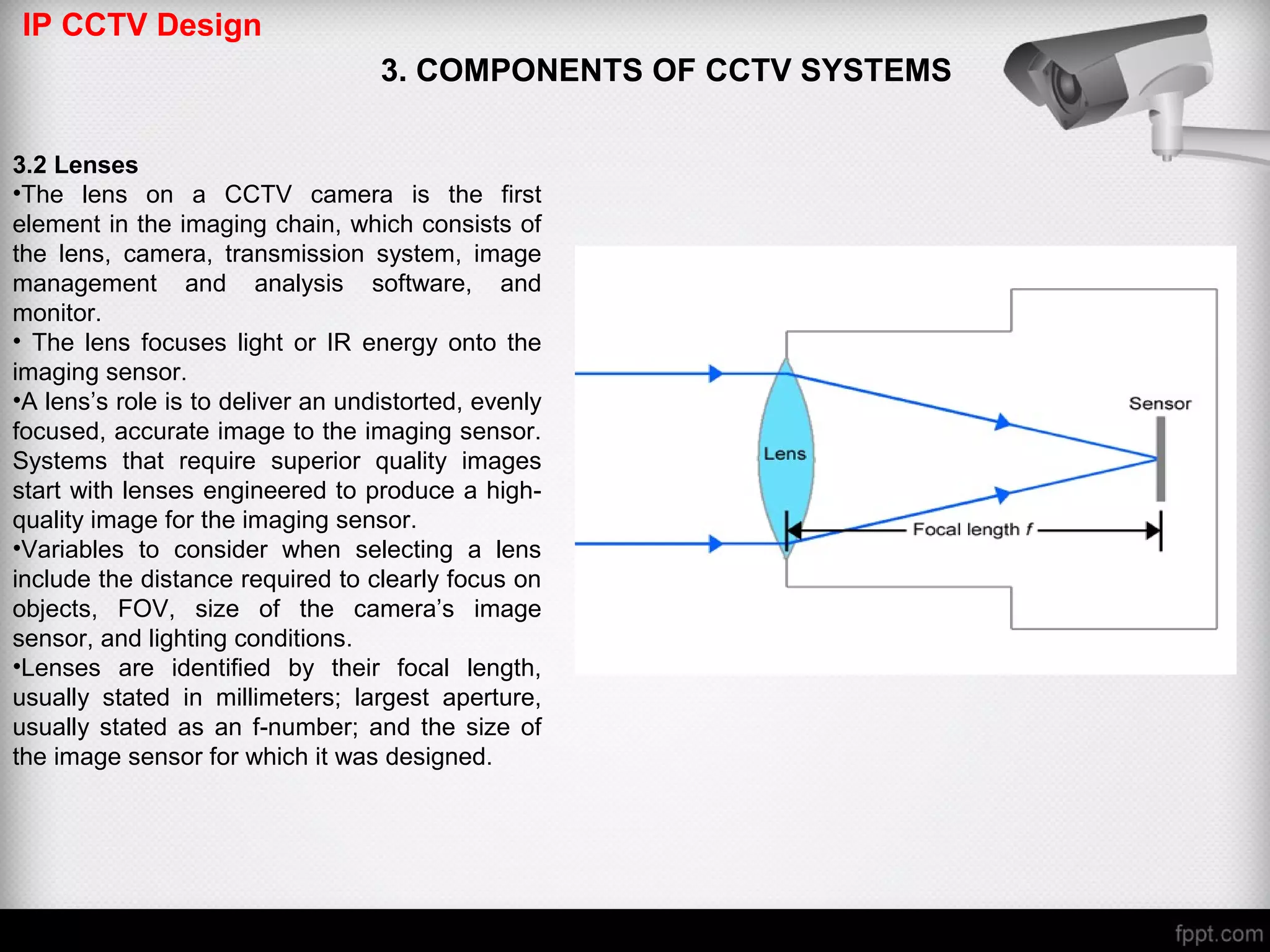 Ip cctv design full course by eng nader elmansi | PPT