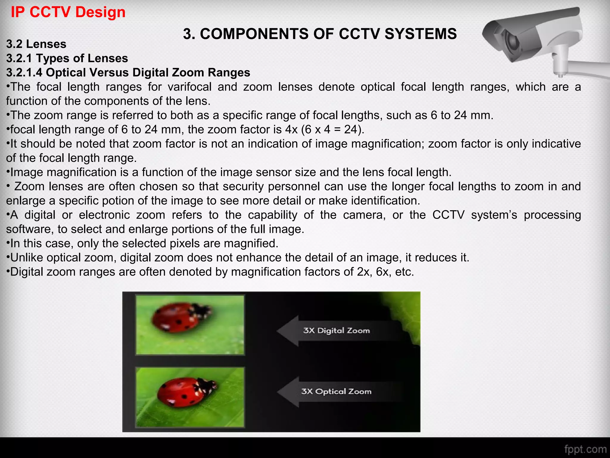 Ip cctv design full course by eng nader elmansi | PPT