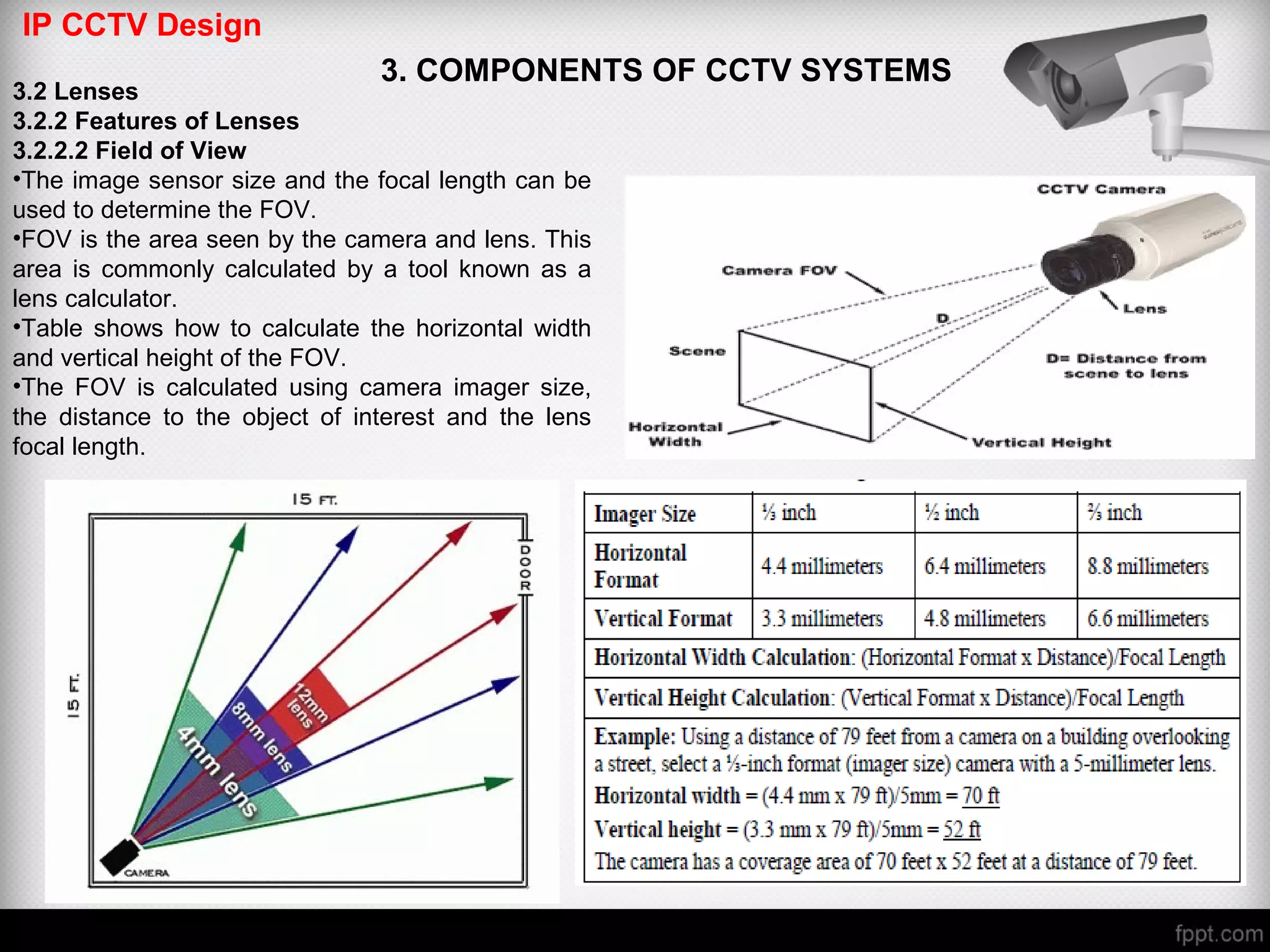 Ip cctv design full course by eng nader elmansi | PPT