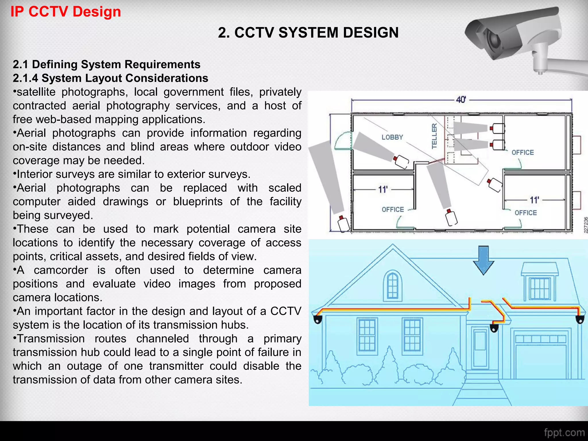 Ip cctv design full course by eng nader elmansi | PPT