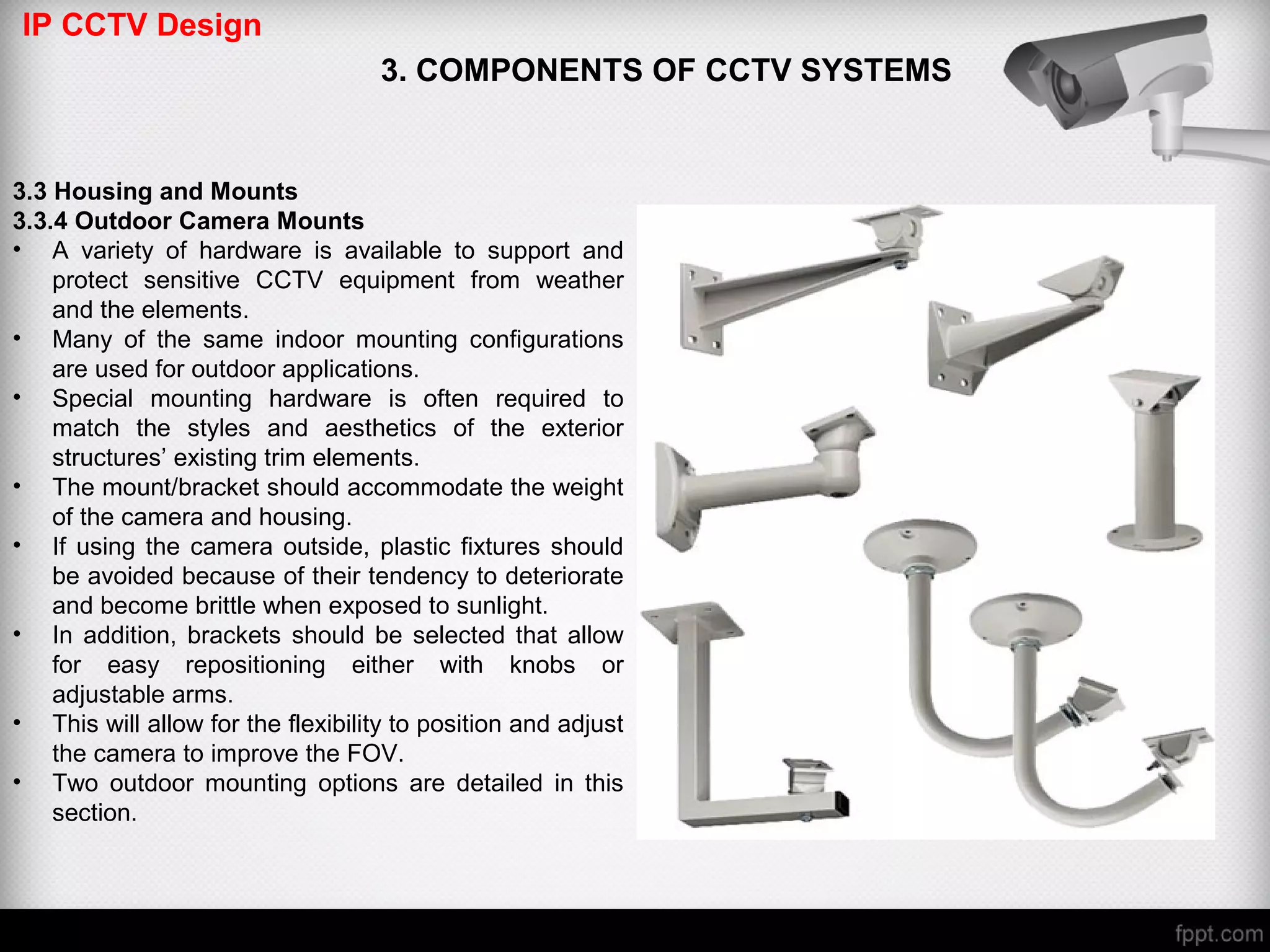 Ip cctv design full course by eng nader elmansi | PPT