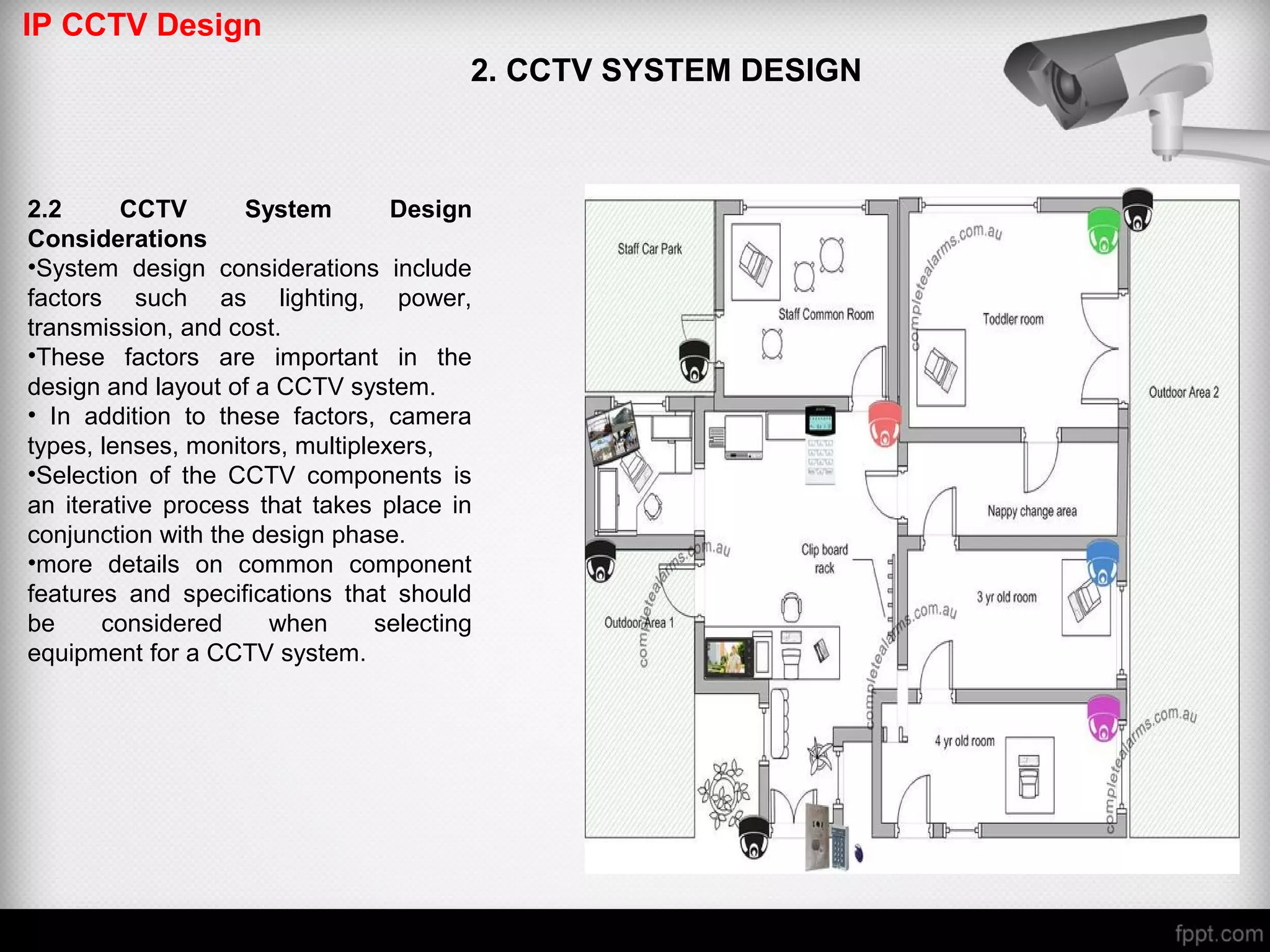 Ip cctv design full course by eng nader elmansi | PPT