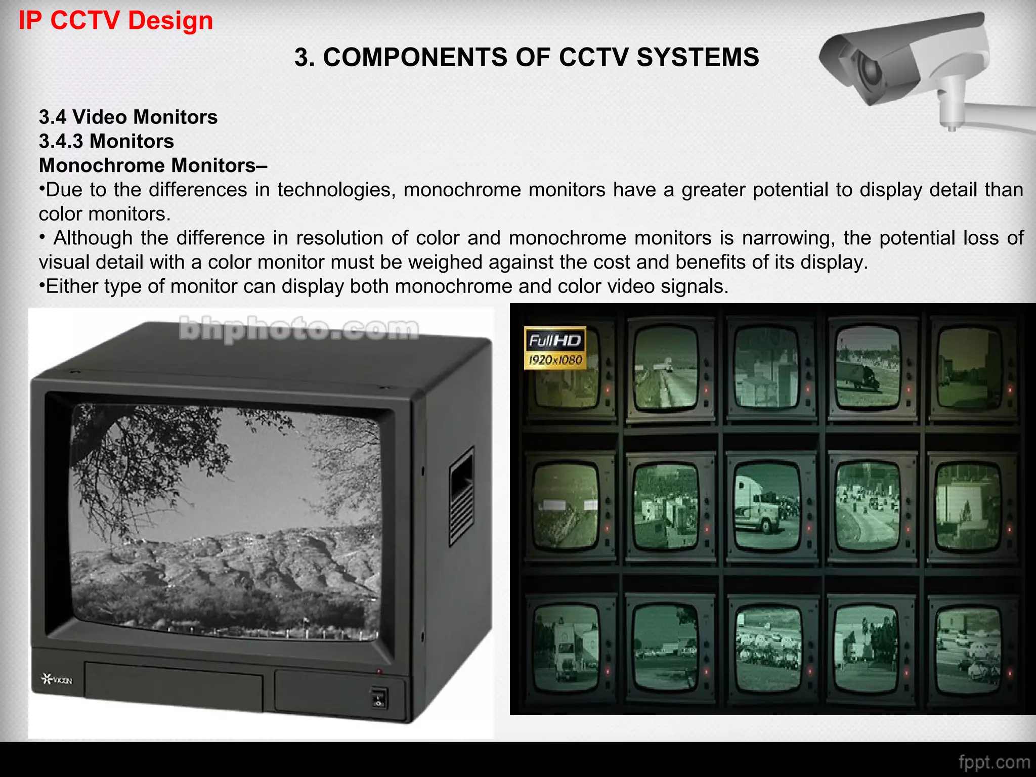 Ip cctv design full course by eng nader elmansi | PPT