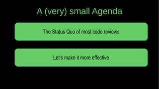 Effective Code Reviews (IPC 2018) | PDF | Programming Languages | Computing