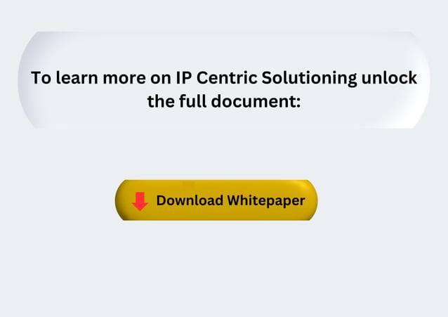 IP Centric Solutioning Whitepaper | Nitor Infotech | PDF