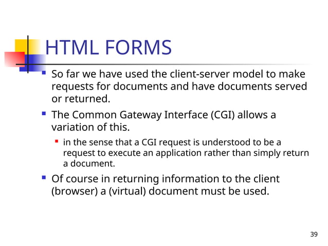 Hyper text markup language with examples | PPT