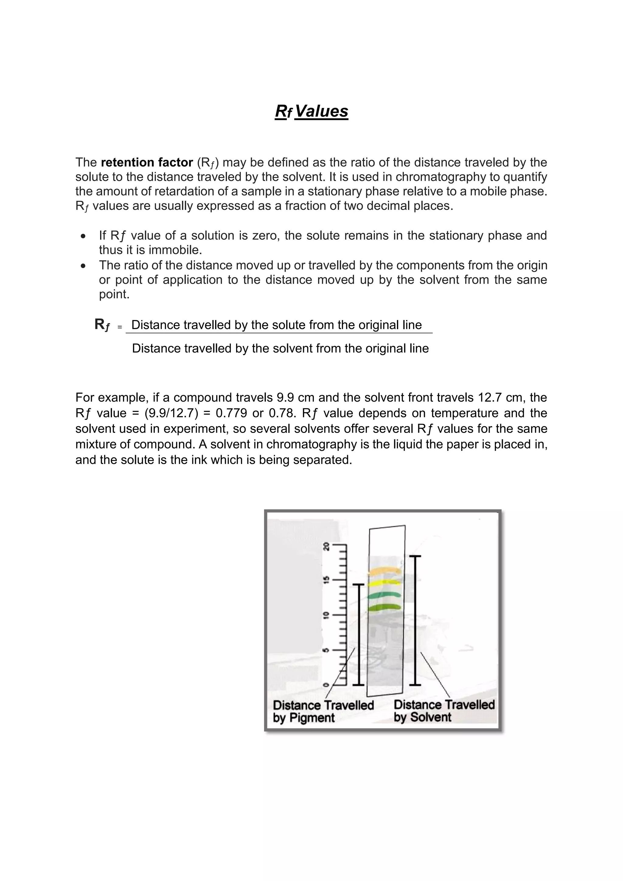 paper chromatography project class 12 | PDF