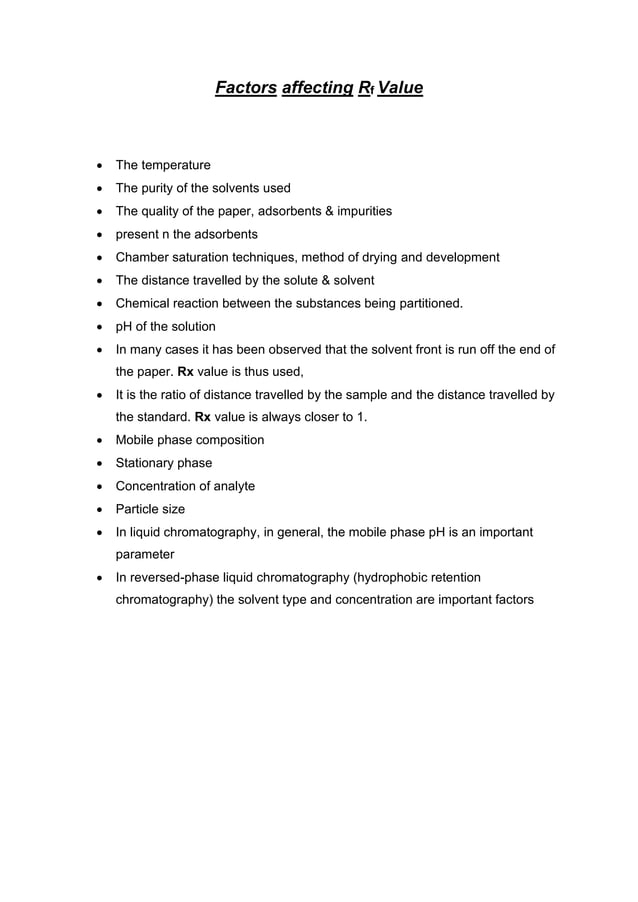 paper chromatography project class 12 | PDF | Chemistry | Science