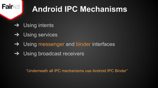 June 2014 - IPC in android | PPT