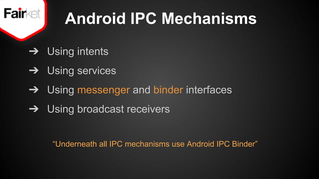 June 2014 - IPC in android | PPT