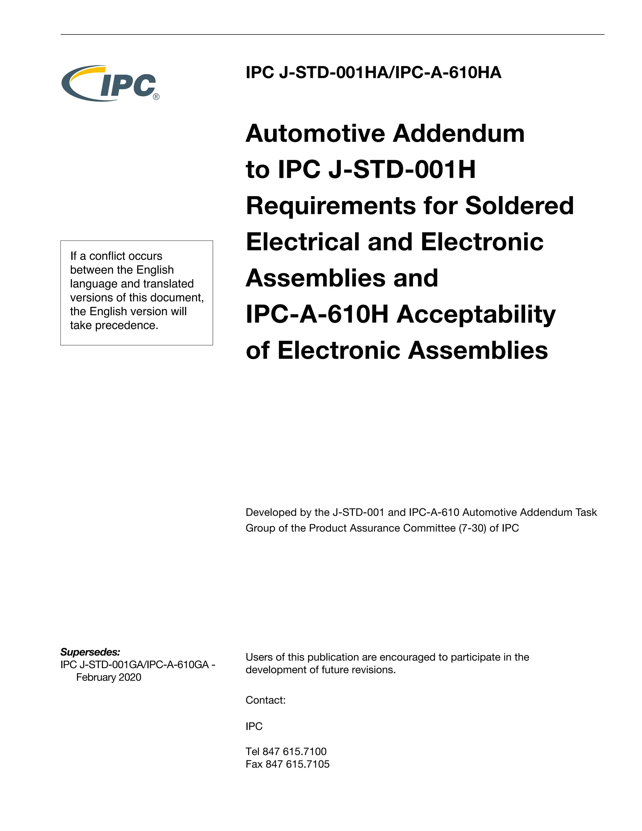 IPC J-STD-001HA-IPC-A-610HA_EN automotive addendum.pdf