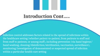 INFECTION PREVENTION AND CONTROL (IPC).. | PPTX
