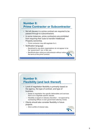 IP Developed Under Government Contracts | PDF