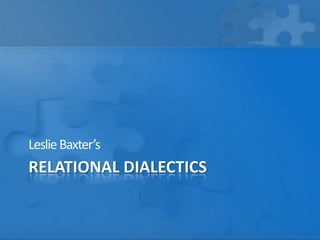 relational maintenance | PPTX