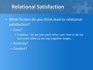 relational maintenance | PPTX