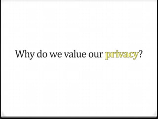 Ipc lesson plan 17 privacy | PPTX