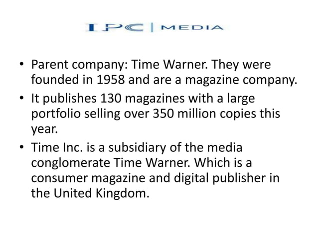 Ipc media | PPT