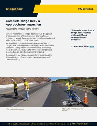 IPC Bridge Inspection and Infrastructure Inspection Services | PDF