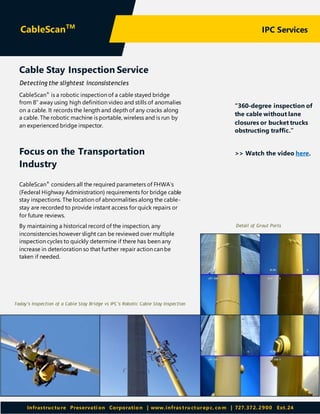 Bridge inspection with non-destructive testing and robotic engineering ...