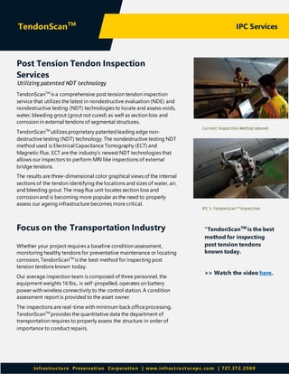 Bridge inspection with non-destructive testing and robotic engineering ...