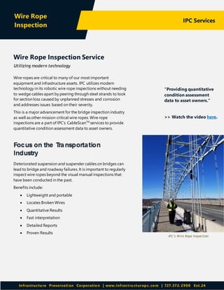 Bridge inspection with non-destructive testing and robotic engineering ...