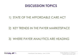 Payer Analytics In A Shifting Healthcare Landscape - June Presentation ...