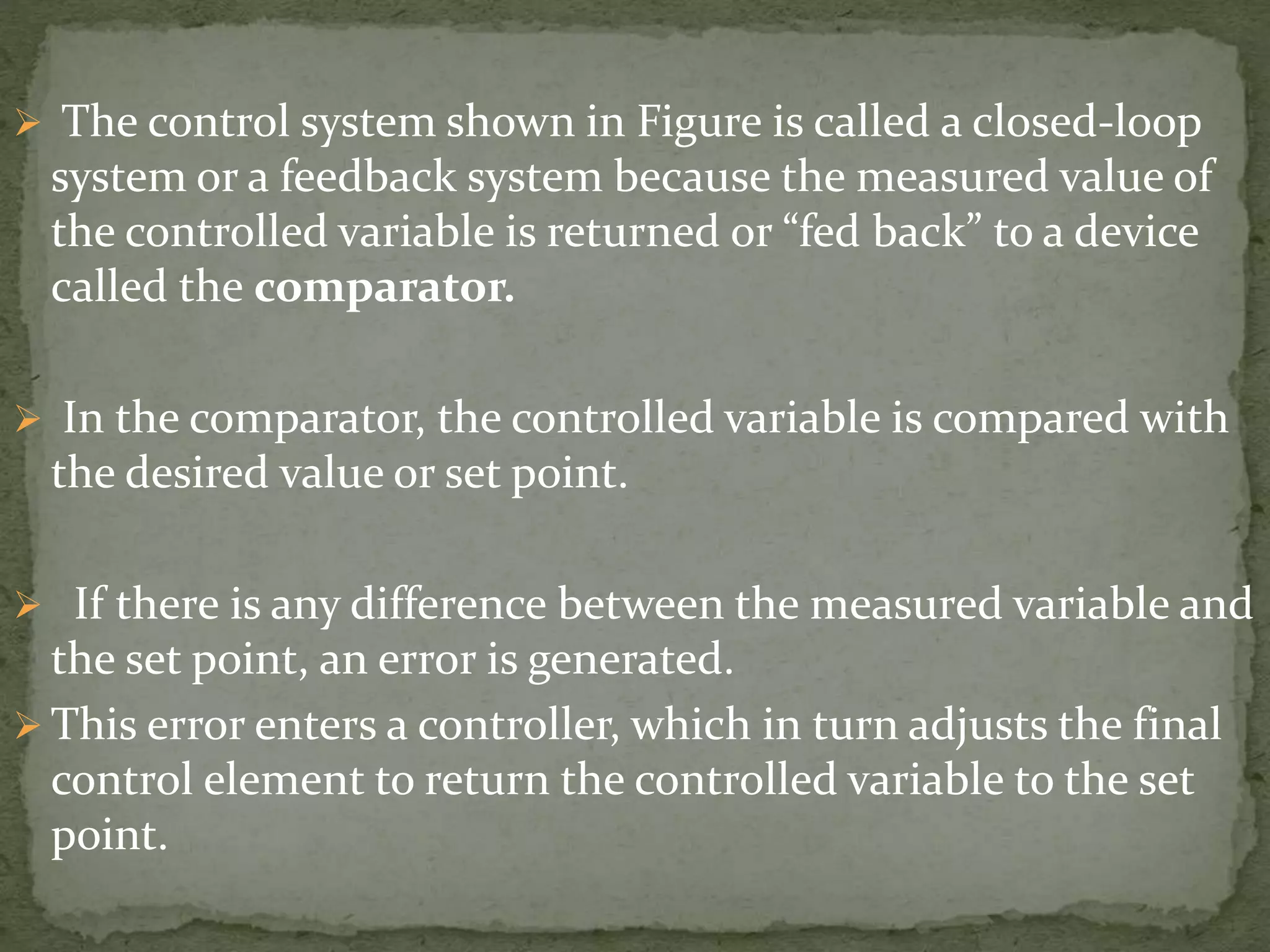 THE CONTROL SYSTEM | PPTX