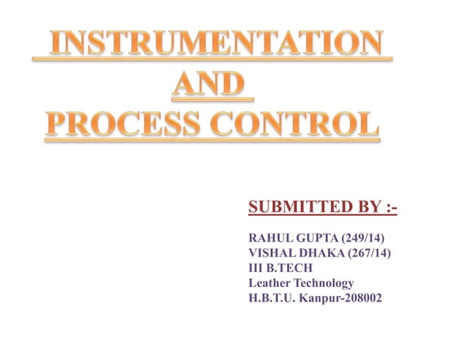 Methods Of Pressure Measurment In IPC | PPT