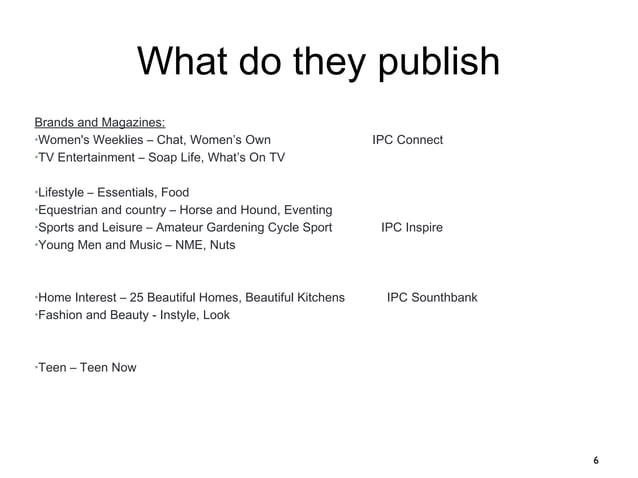 Ipc presentation final | PPT